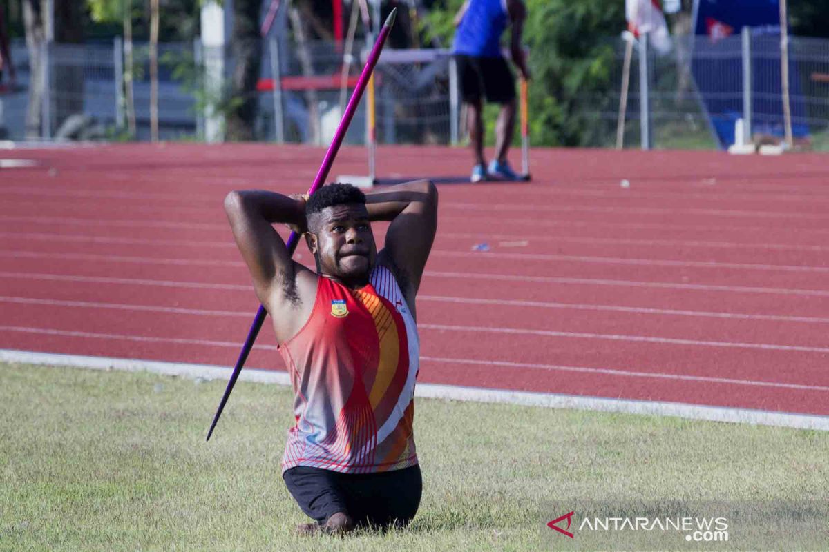 Persiapan para atlet paralimpik di sejumlah daerah untuk Peparnas Papua ...
