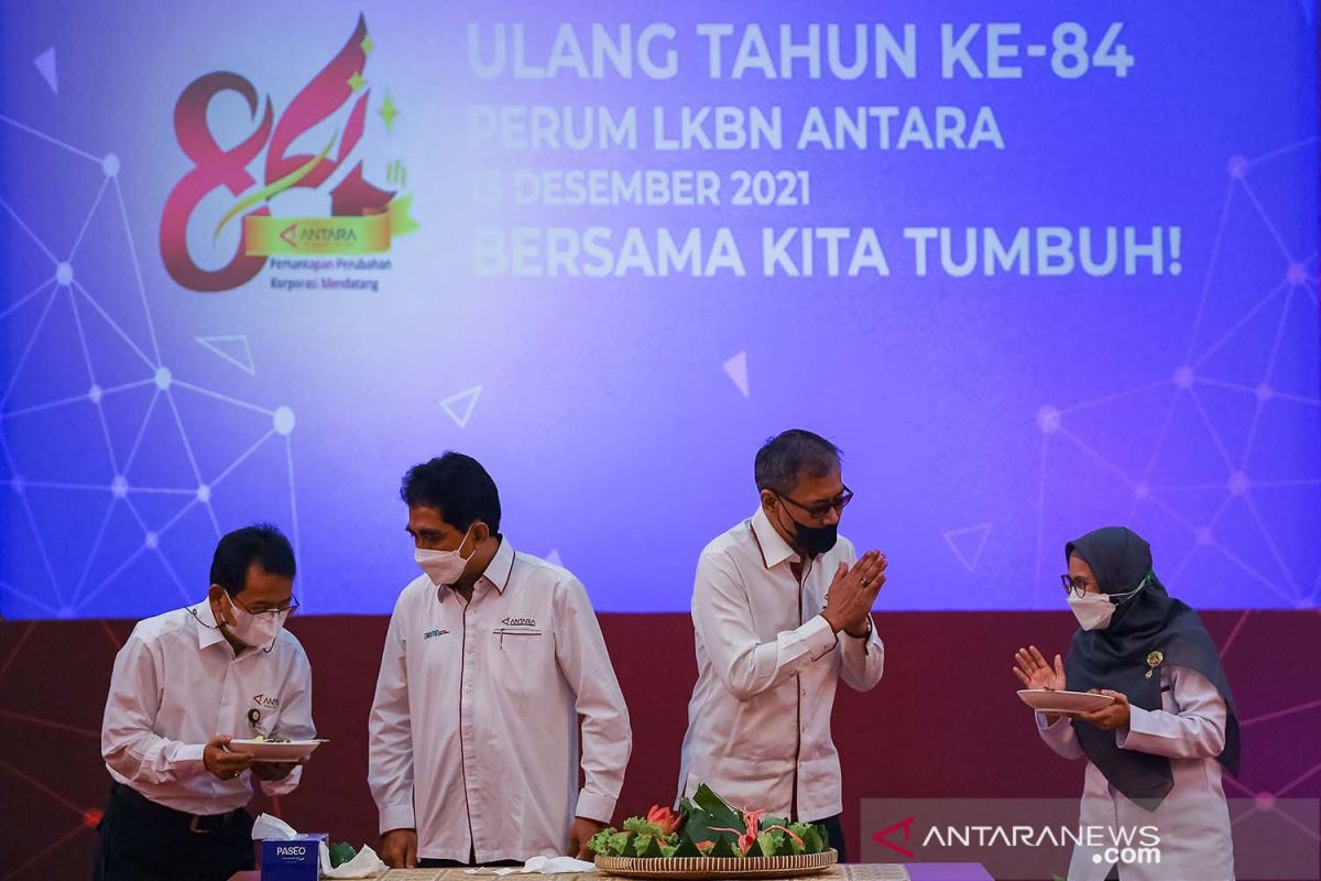 Peringatan HUT ke-84 Perum LKBN Antara - ANTARA News