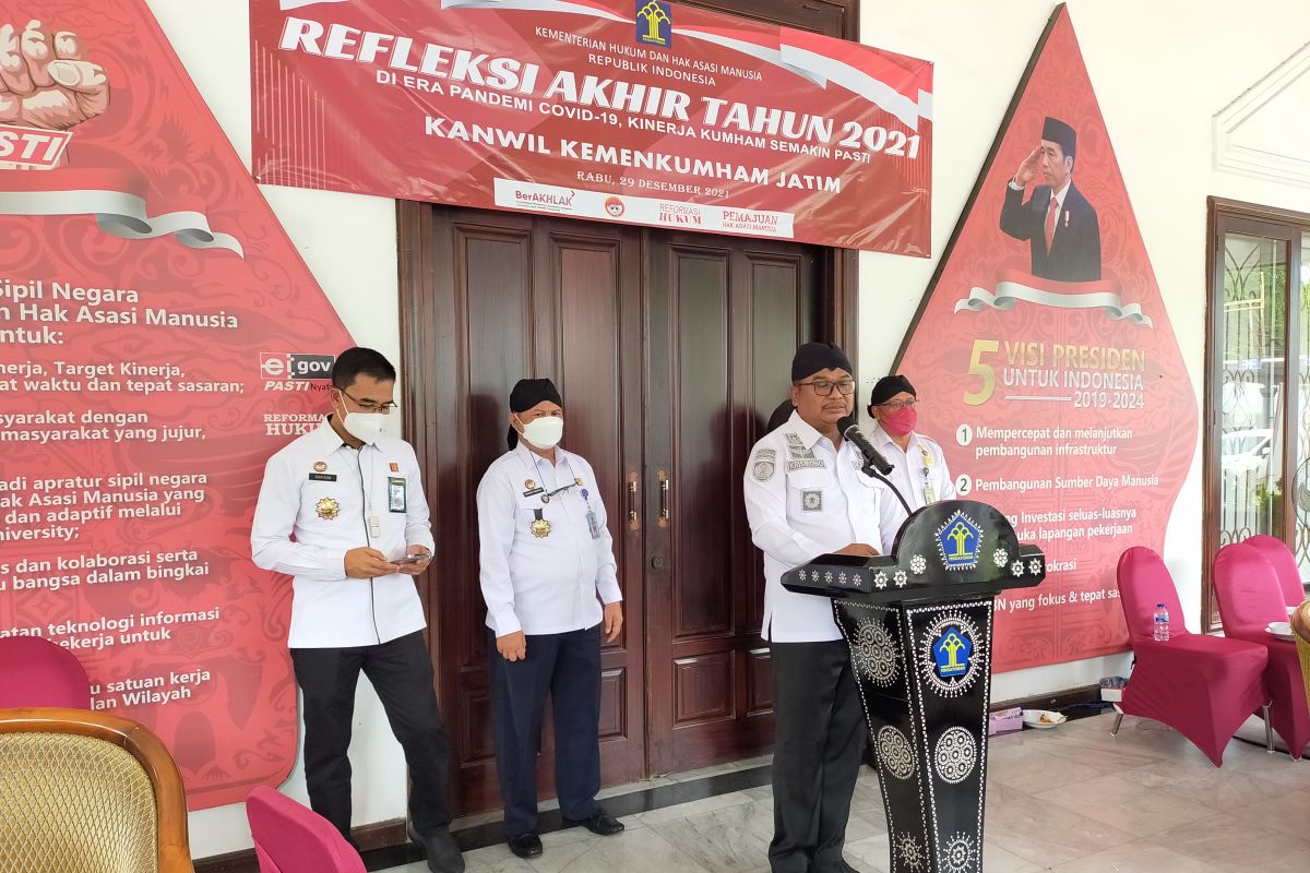 Kemenkumham Jatim gagalkan 22 penyelundupan narkotika ke lapas selama ... Kemenkumham Jatim gagalkan 22 penyelundupan narkotika ke lapas selama ...