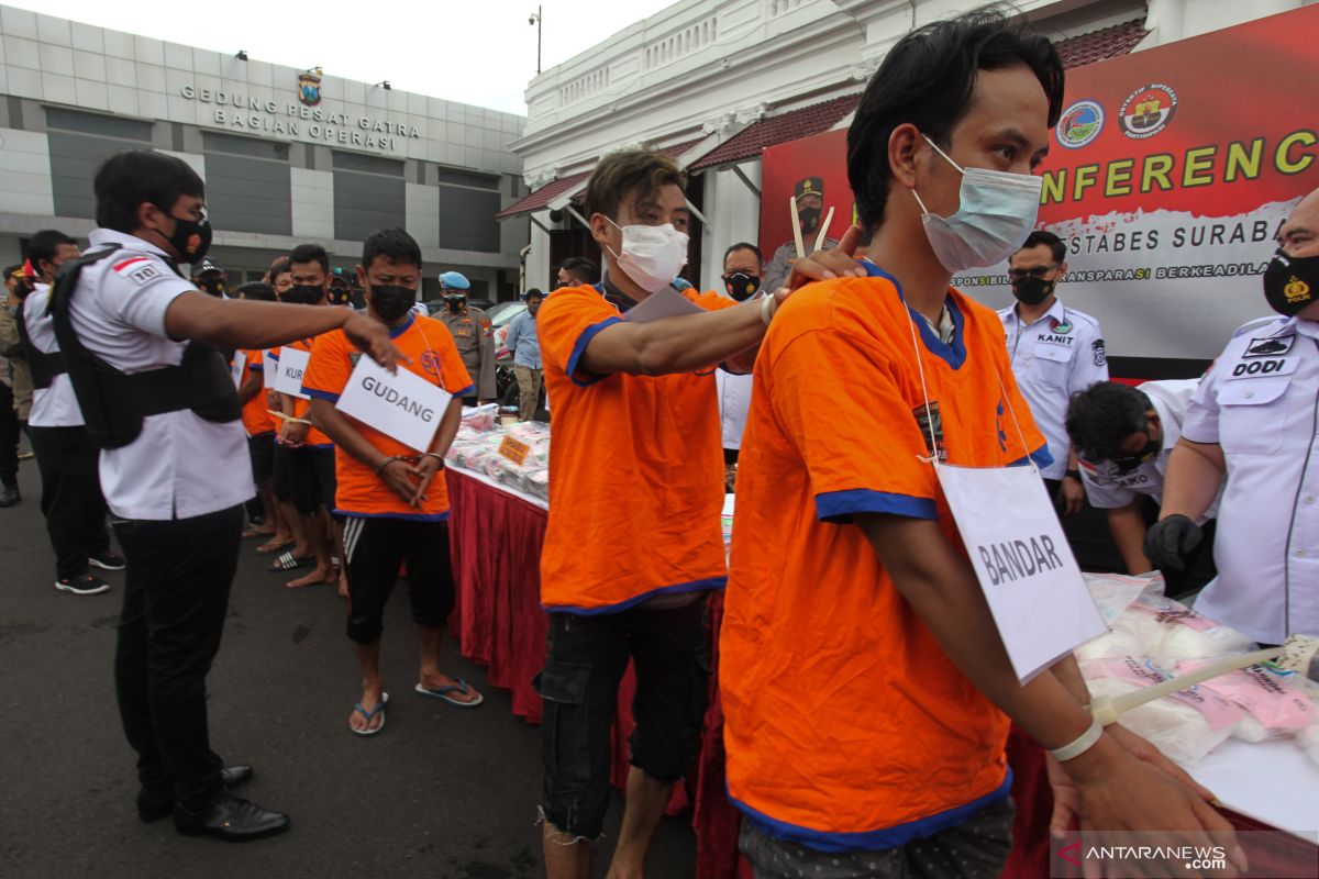 Kasus peredaran narkoba di Surabaya - ANTARA News