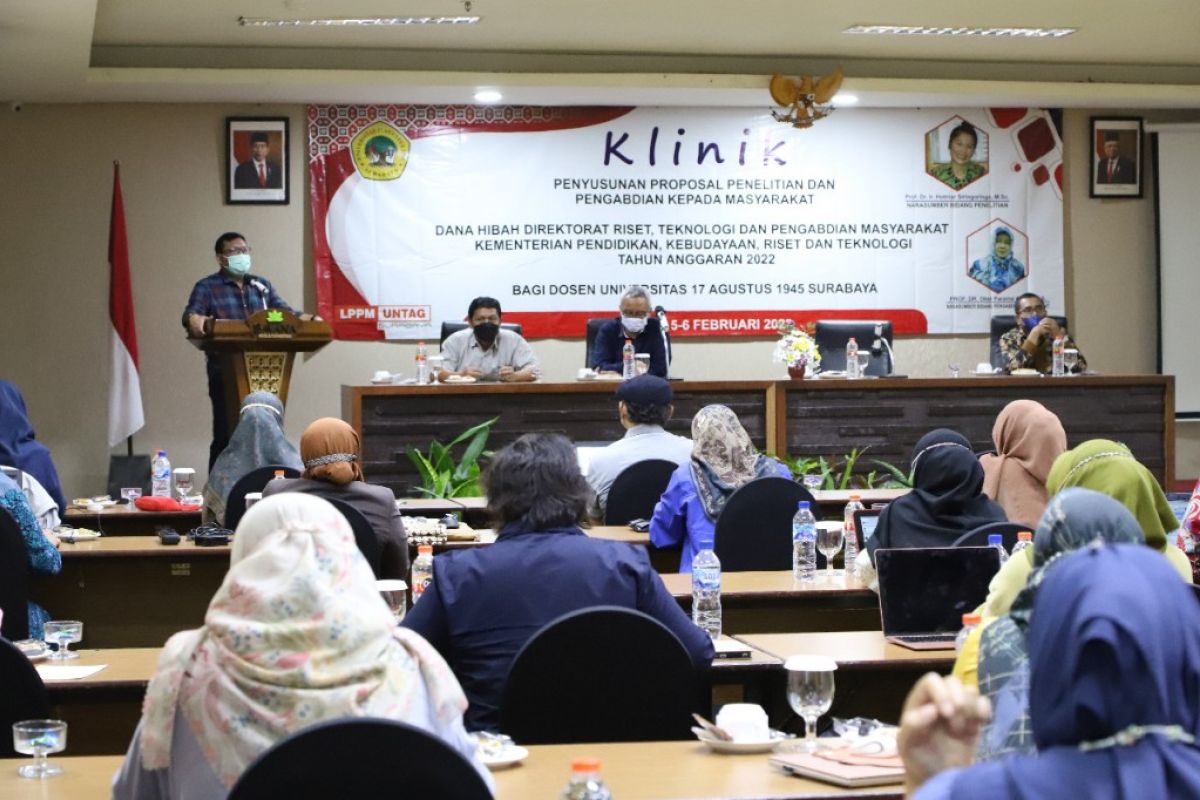 Untag hadirkan "reviewer" nasional untuk tingkatkan hibah Kemendikbud Ristek - ANTARA News Jawa ...