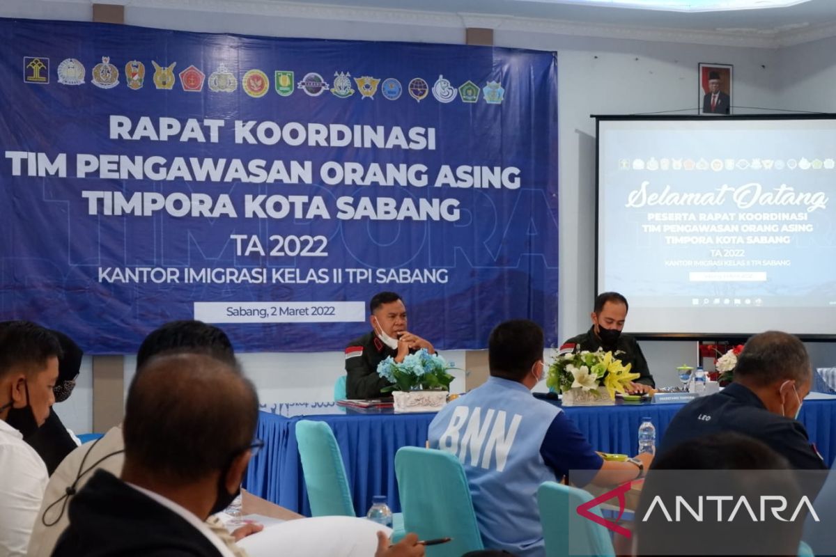 Imigrasi perkuat pengawasan orang asing di Sabang - ANTARA News Aceh Imigrasi perkuat pengawasan orang asing di Sabang - ANTARA News Aceh