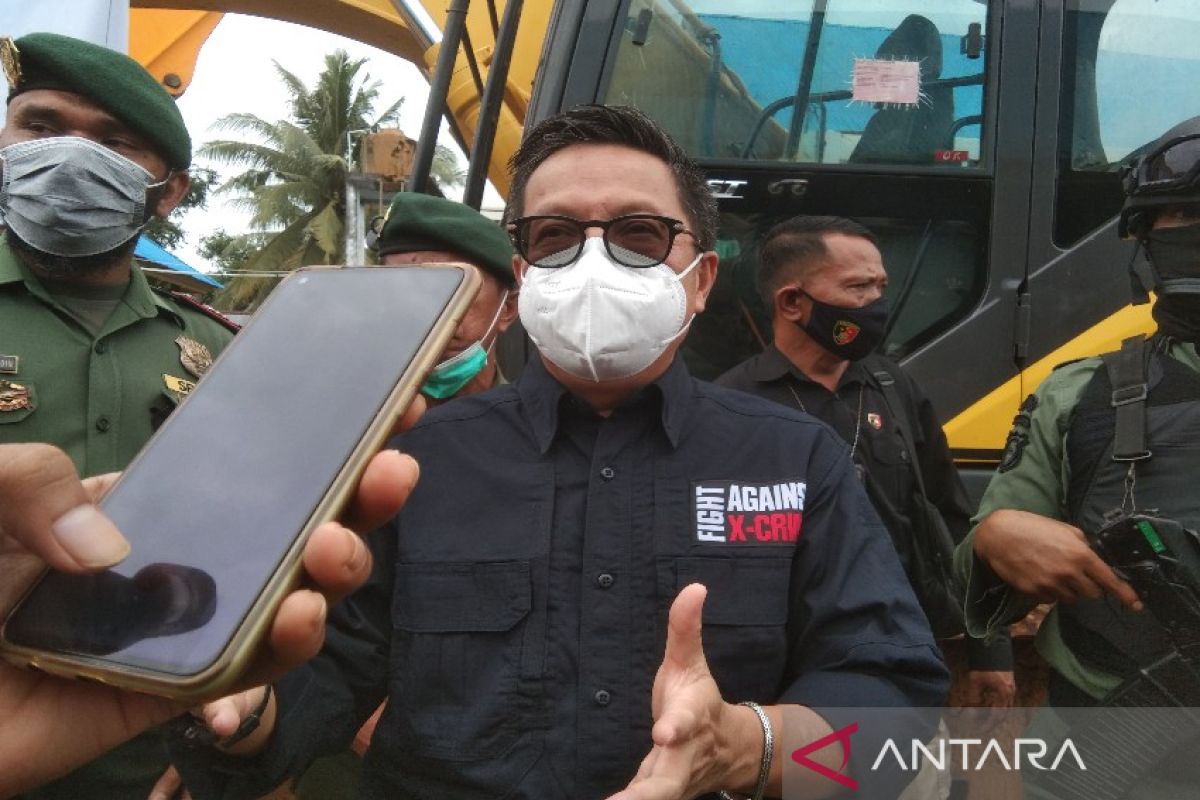 KLHK usut aliran dana tambang nikel ilegal di Kabupaten Konawe Utara - ANTARA News Sulawesi Tenggara