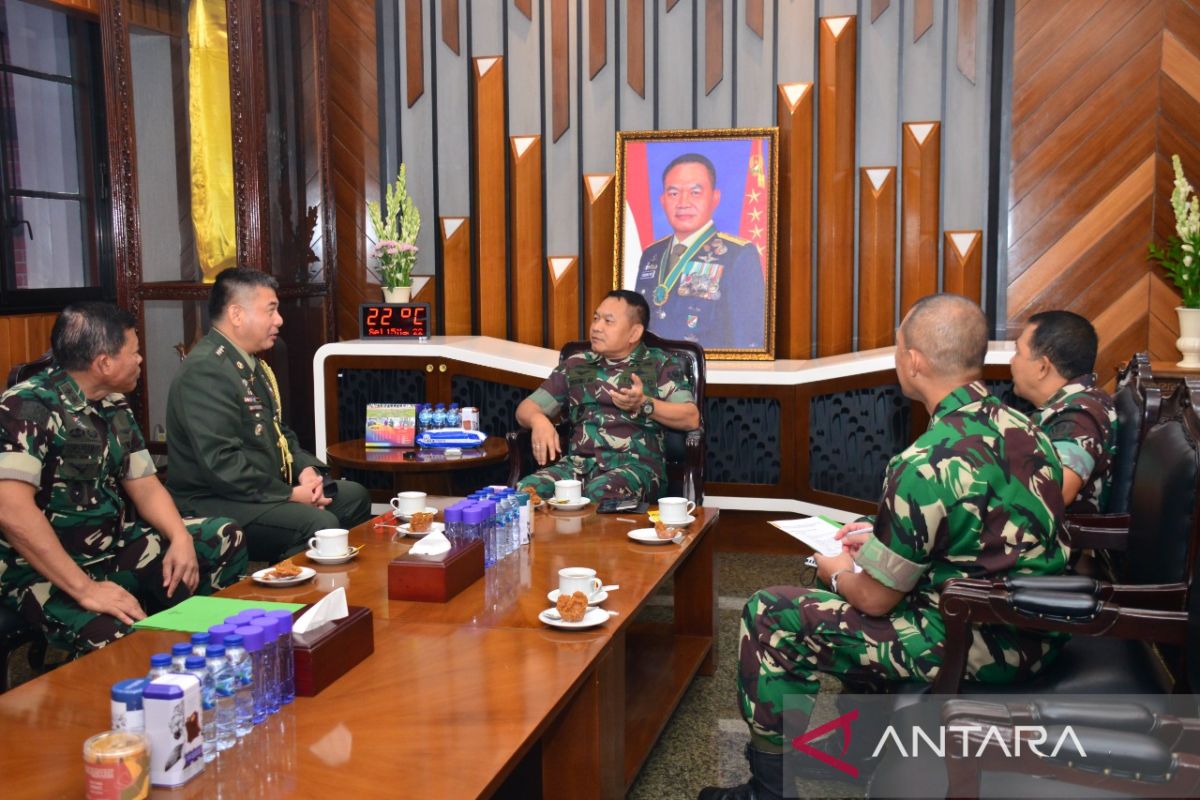 Kasad terima kunjungan Atase Pertahanan Filipina - ANTARA News