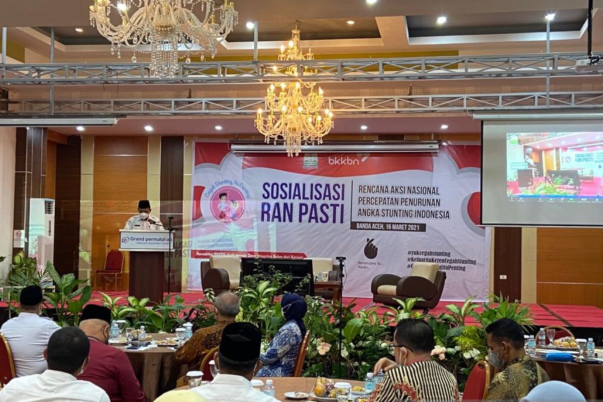 [VIDEO] Tekan angka stunting, BKKBN sosialisasi RAN Pasti di Aceh ...