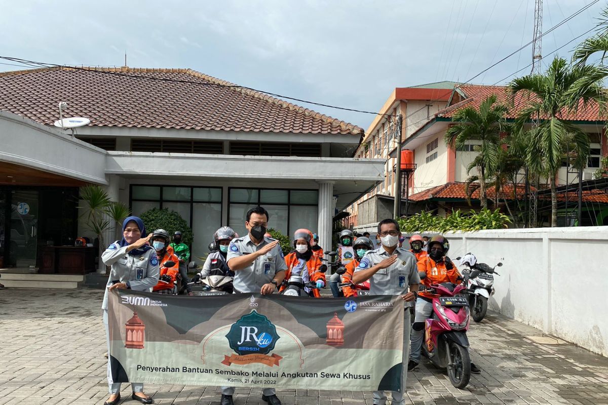Jasa Raharja Cabang Banten gelar kegiatan JRKu bersih - ANTARA News Banten
