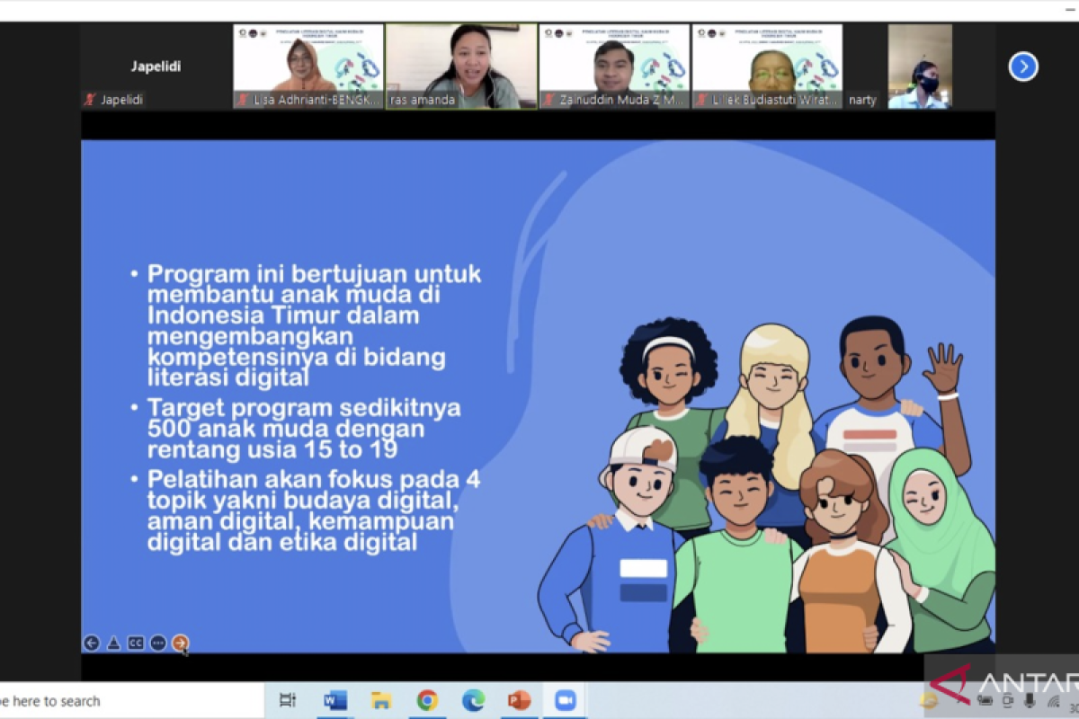 Japelidi perkuat literasi digital generasi muda di NTT - ANTARA News