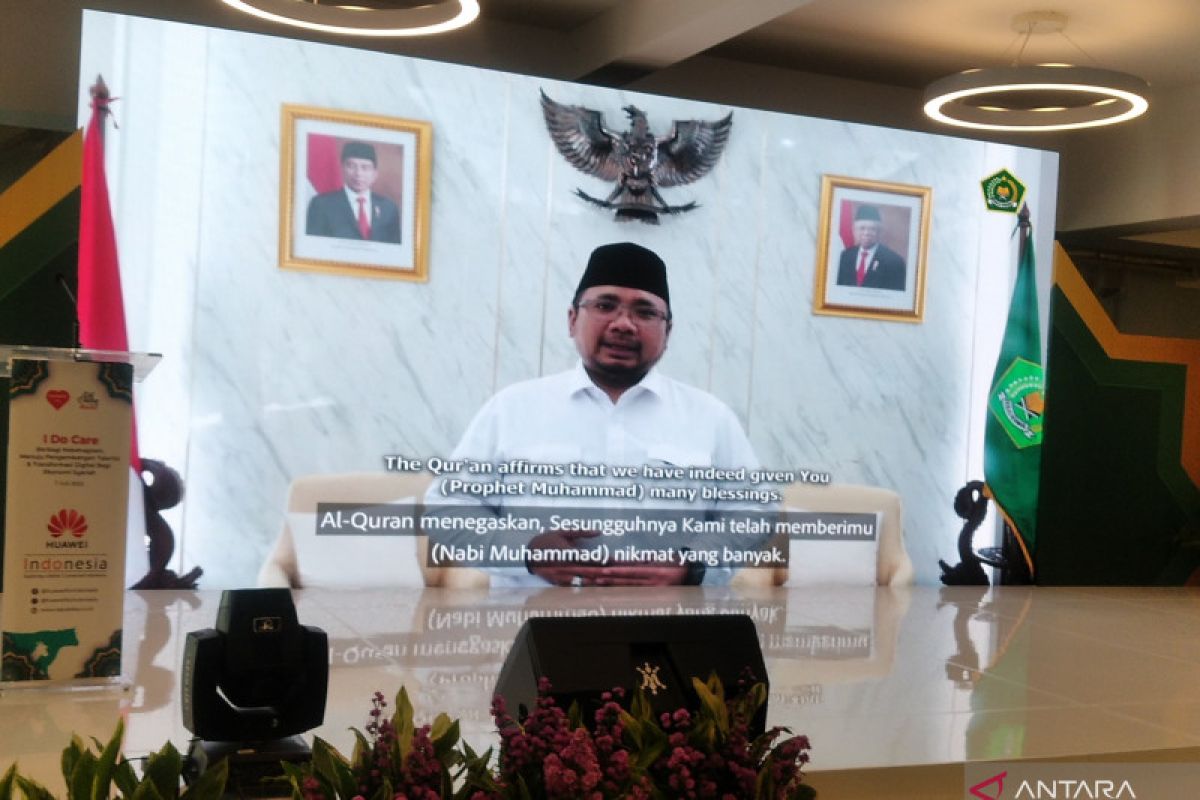 Menag: Berkurban bentuk tanda syukur atas nikmat Allah - ANTARA News