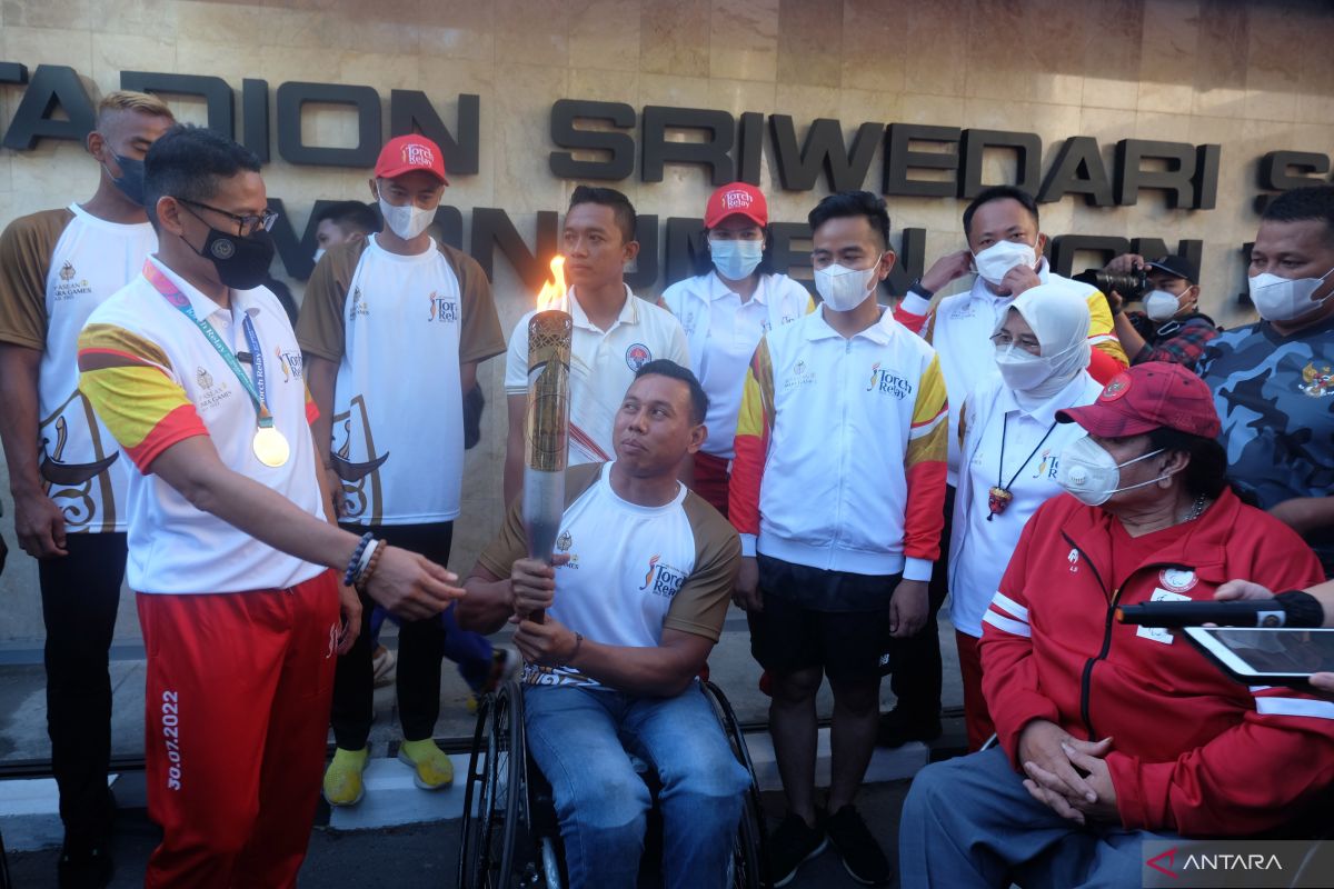 Pawai obor ASEAN Para Games 2022 - ANTARA News