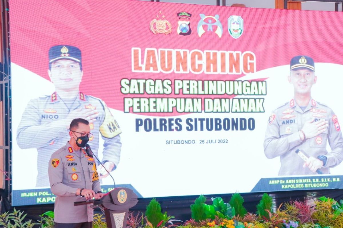 Polres dan Dinas P3AP2KB Situbondo luncurkan Satgas PPA - ANTARA News Jawa Timur