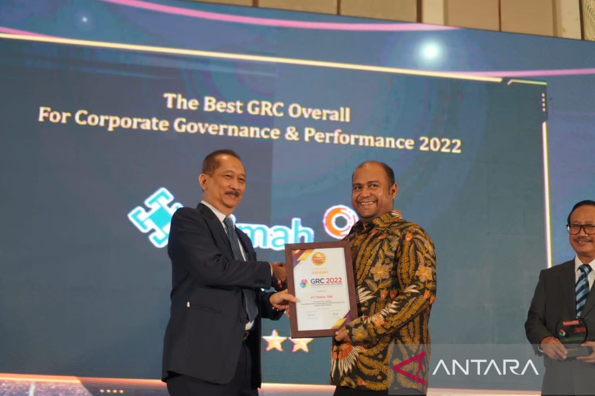 PT Timah Tbk raih penghargaan GRC & Performance Excellence Award 2022 - ANTARA News Bangka Belitung
