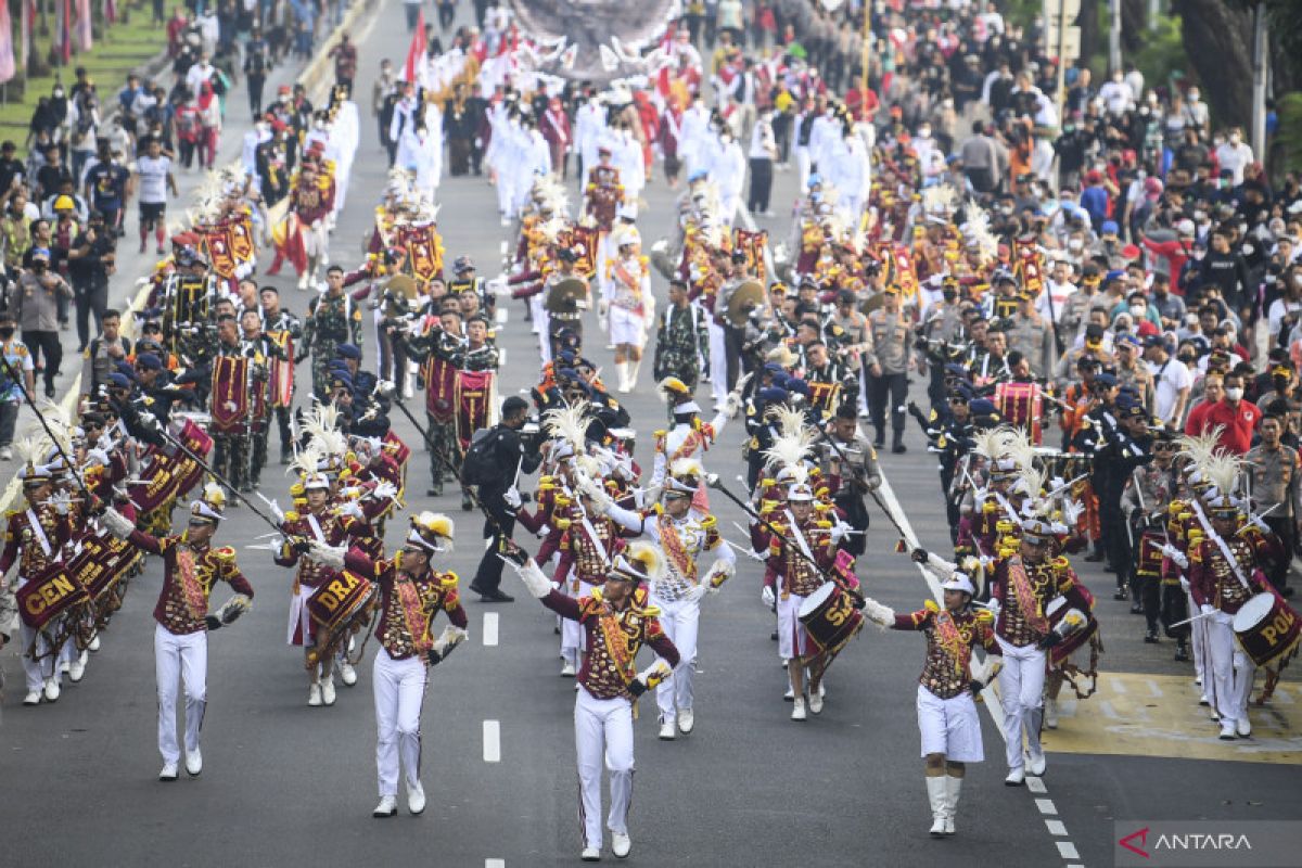 Kirab Merah Putih di Jakarta - ANTARA News