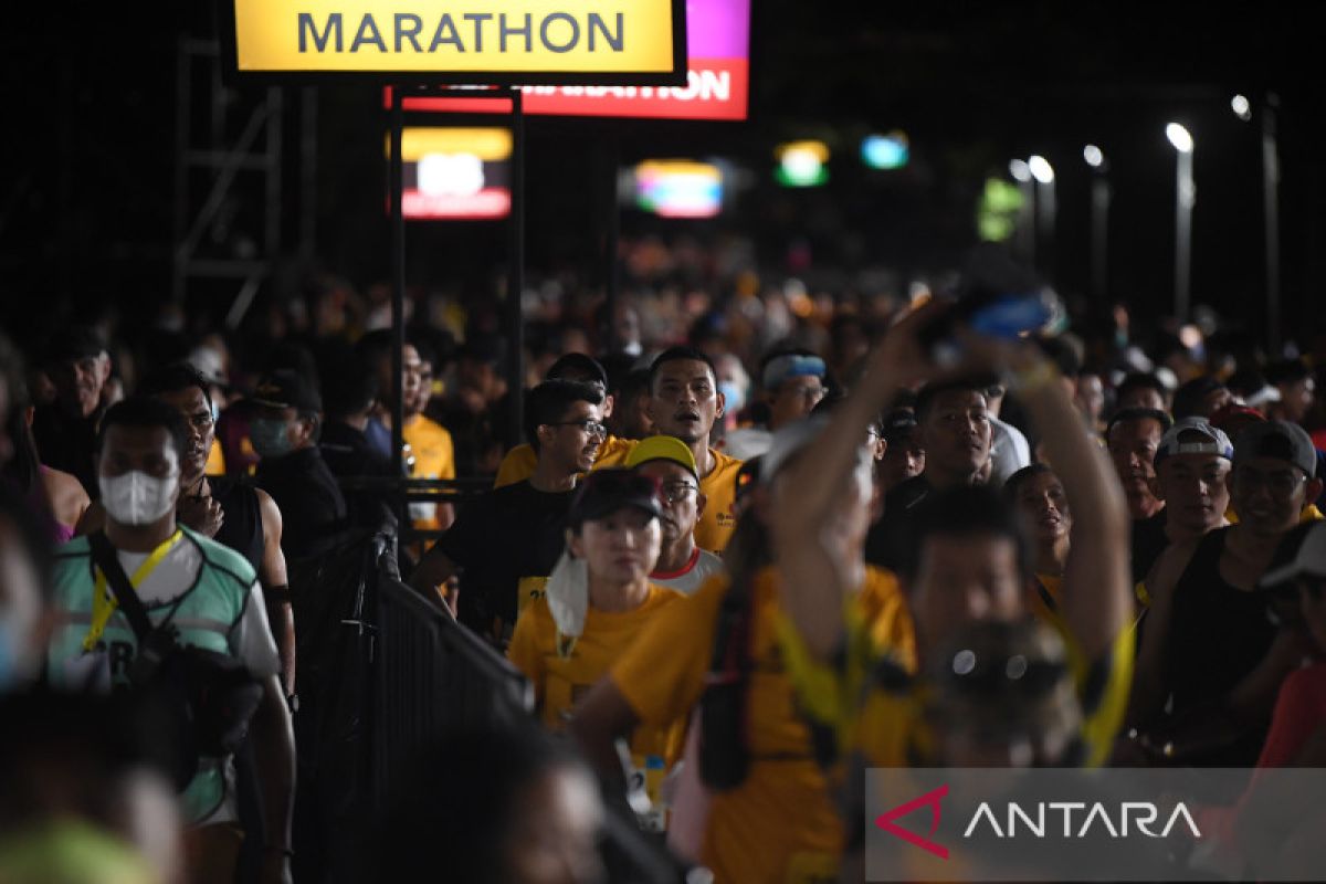 Serunya Maybank Marathon 2022 di Bali yang diikuti 10 ribu pelari dari ...