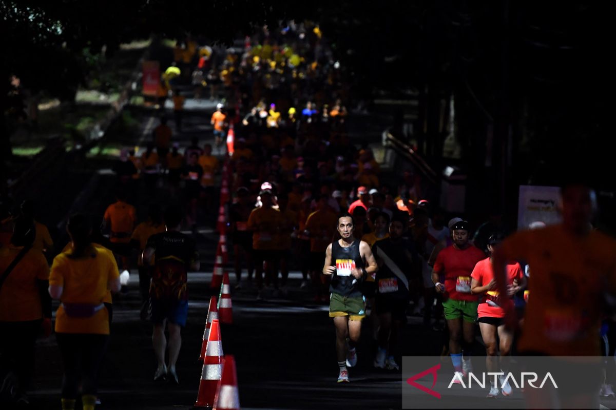 Serunya Maybank Marathon 2022 di Bali yang diikuti 10 ribu pelari dari ...