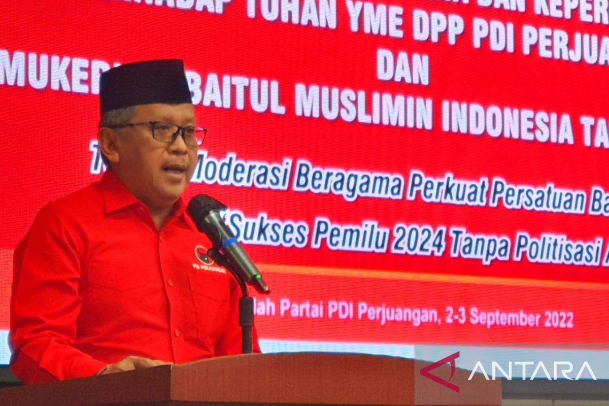 Hasto Beberkan Rencana Bahasan Puan Dengan Airlangga Dan Prabowo Antara News