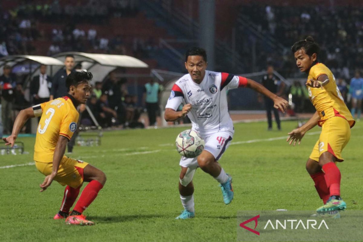 Gol semata wayang Irsyad Maulana antarkan kemenangan Arema FC atas Persik Kediri - ANTARA News