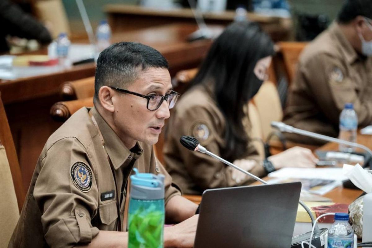Pagu anggaran definitif Kemenparekraf 2023 Rp3,38 triliun disetujui ...