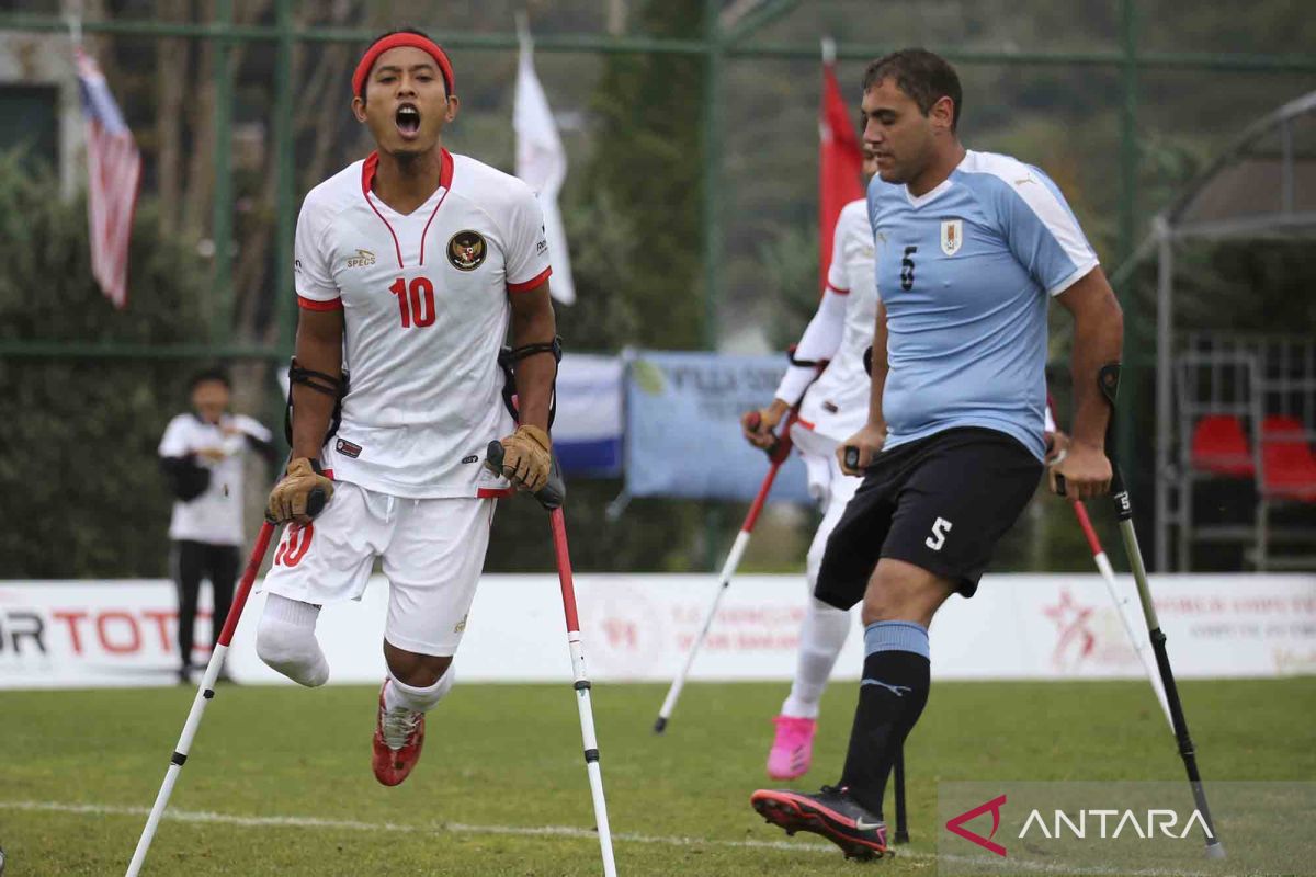 Tim Nasional Sepak Bola Amputasi Indonesia bertengger di peringkat ke ...
