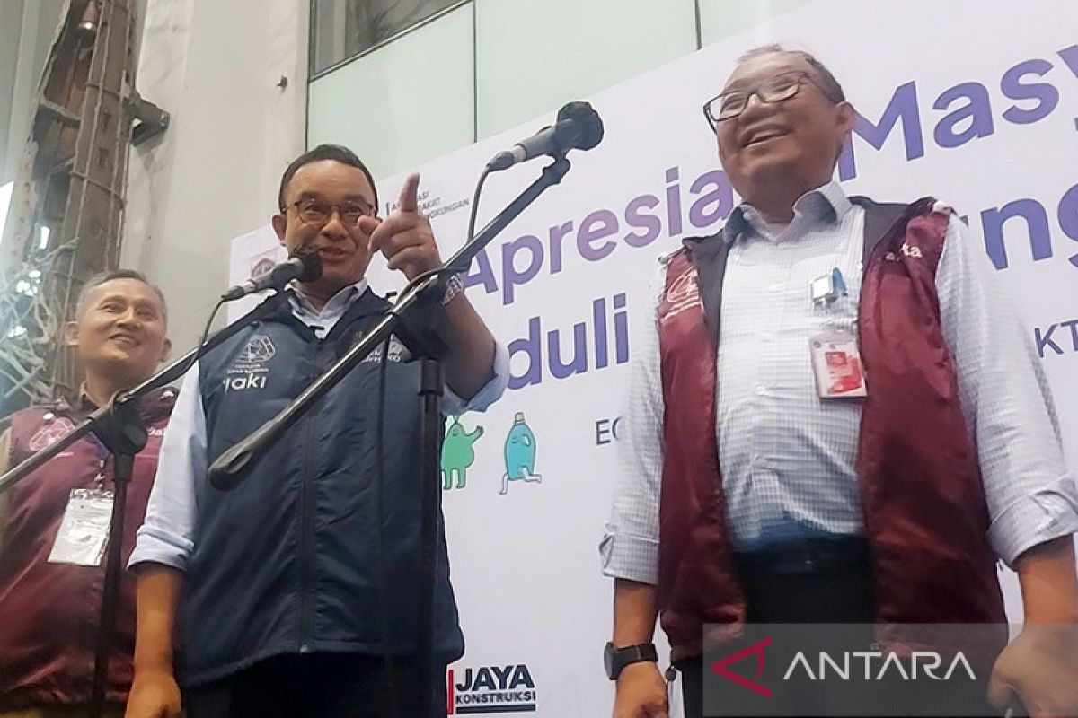 Anies: Warga Sunter Agung jadi percontohan untuk cegah perubahan iklim ... Anies: Warga Sunter Agung jadi percontohan untuk cegah perubahan iklim ...