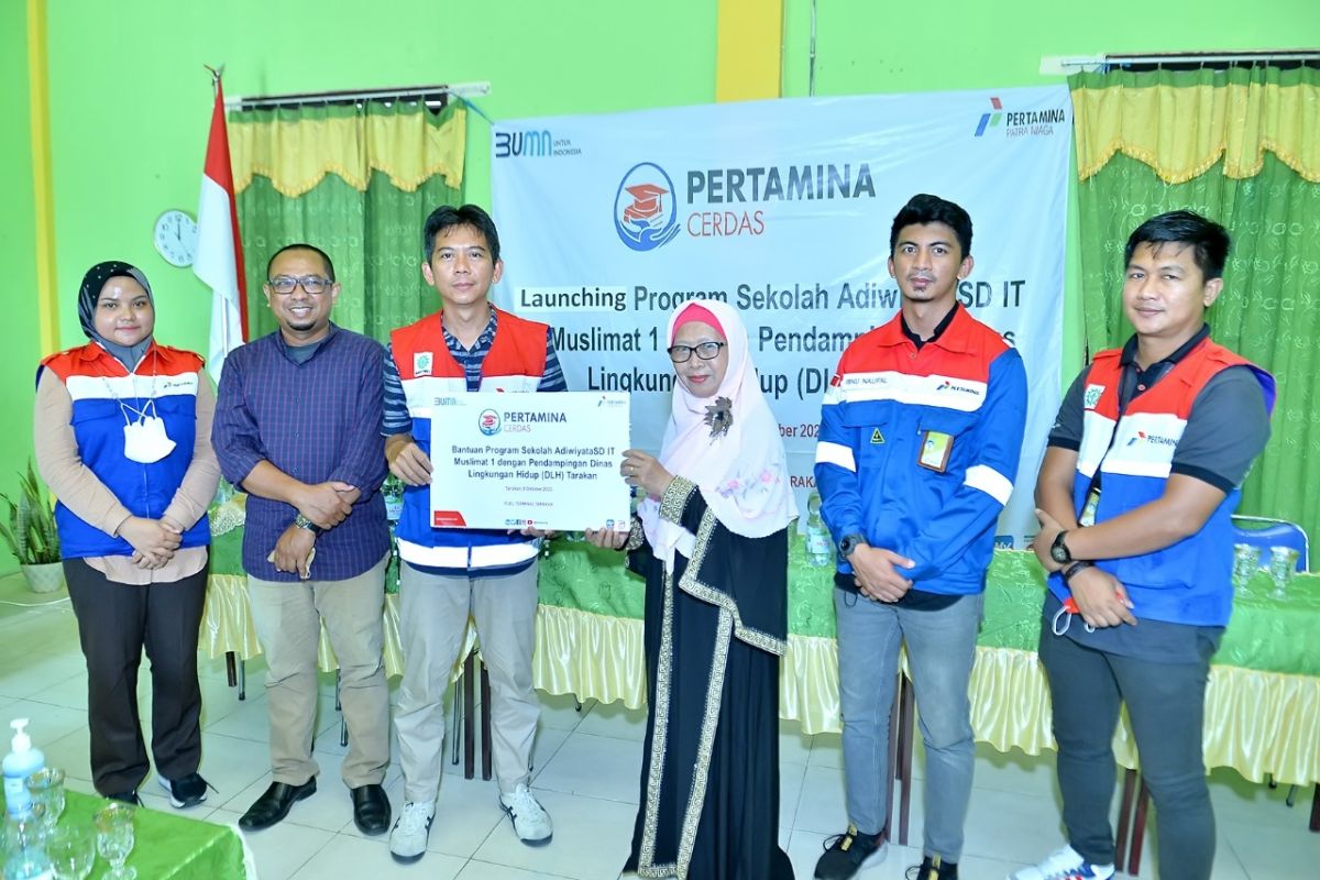 Pertamina Luncurkan Program Sekolah Adiwiyata di Tarakan - ANTARA News Kaltara