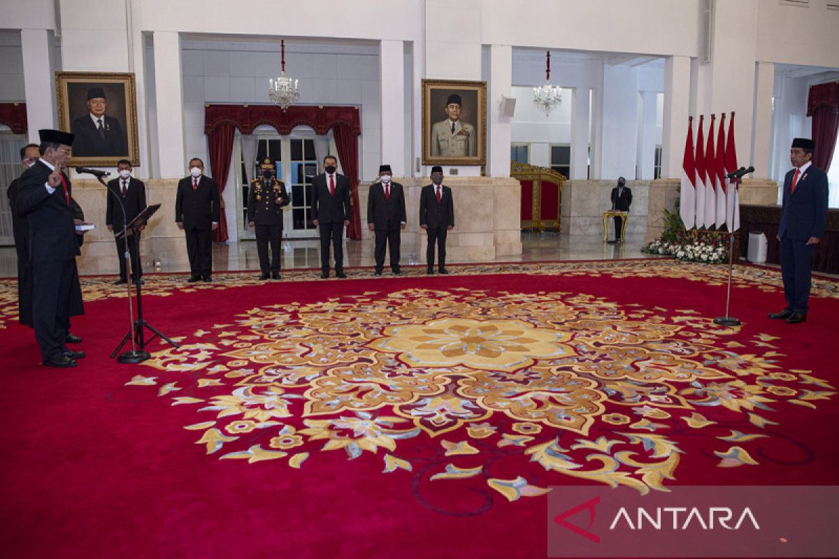 Presiden lantik Johanis Tanak sebagai Wakil Ketua KPK - ANTARA News