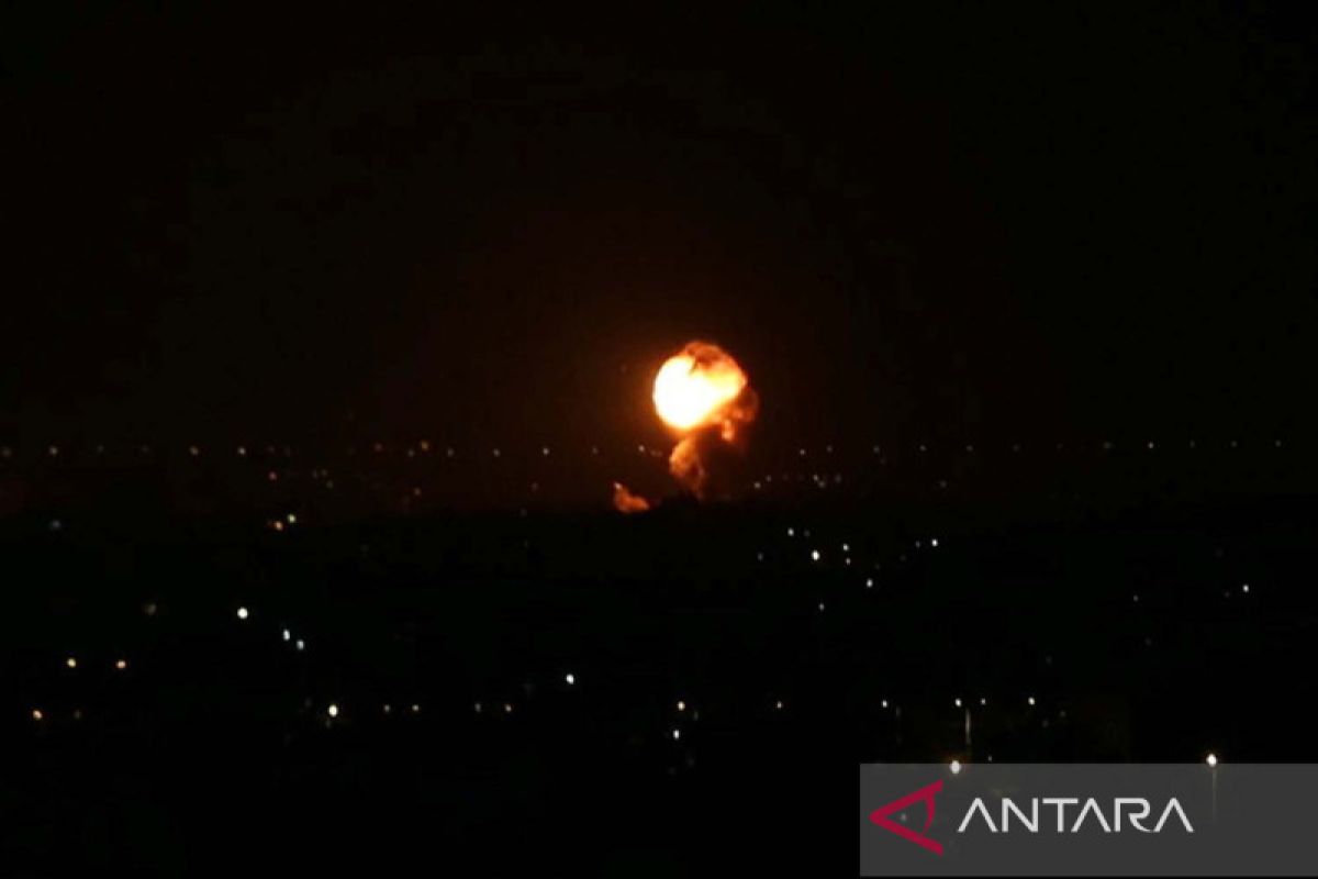 Serangan udara Israel ke jalur Gaza - ANTARA News