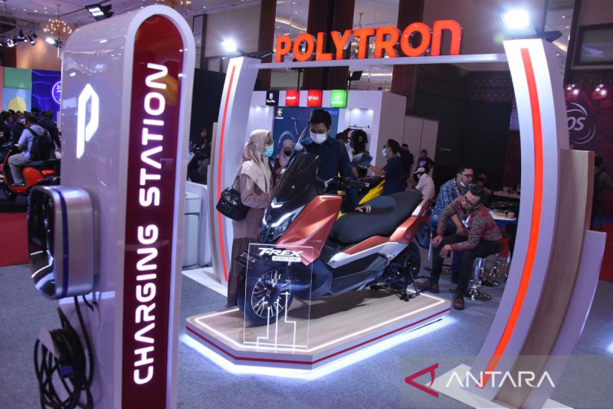 Yuk intip deretan sepeda motor listrik di IMOS 2022 - ANTARA News