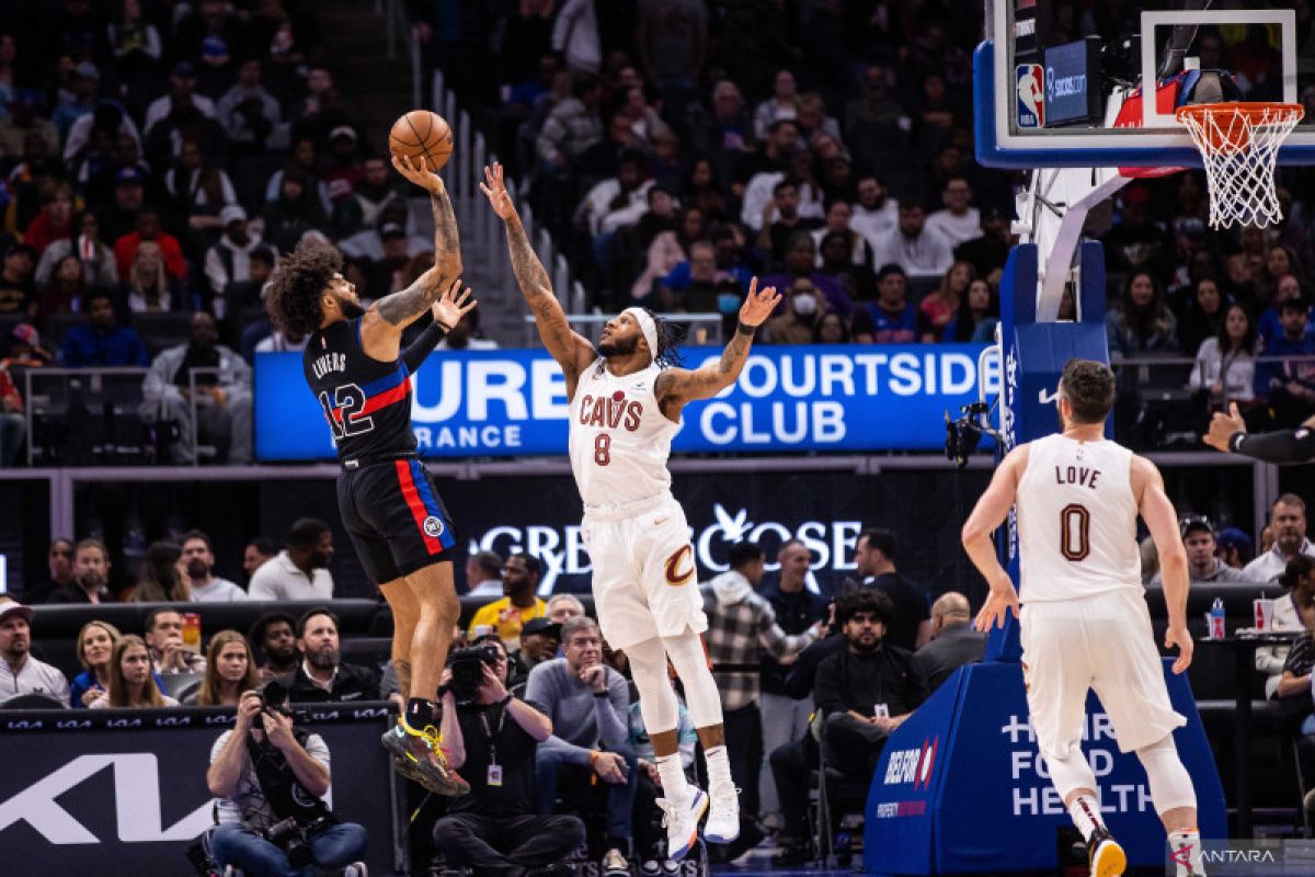 NBA: Cleveland Cavaliers kalahkan Detroit Pistons 112 - 88 - ANTARA News