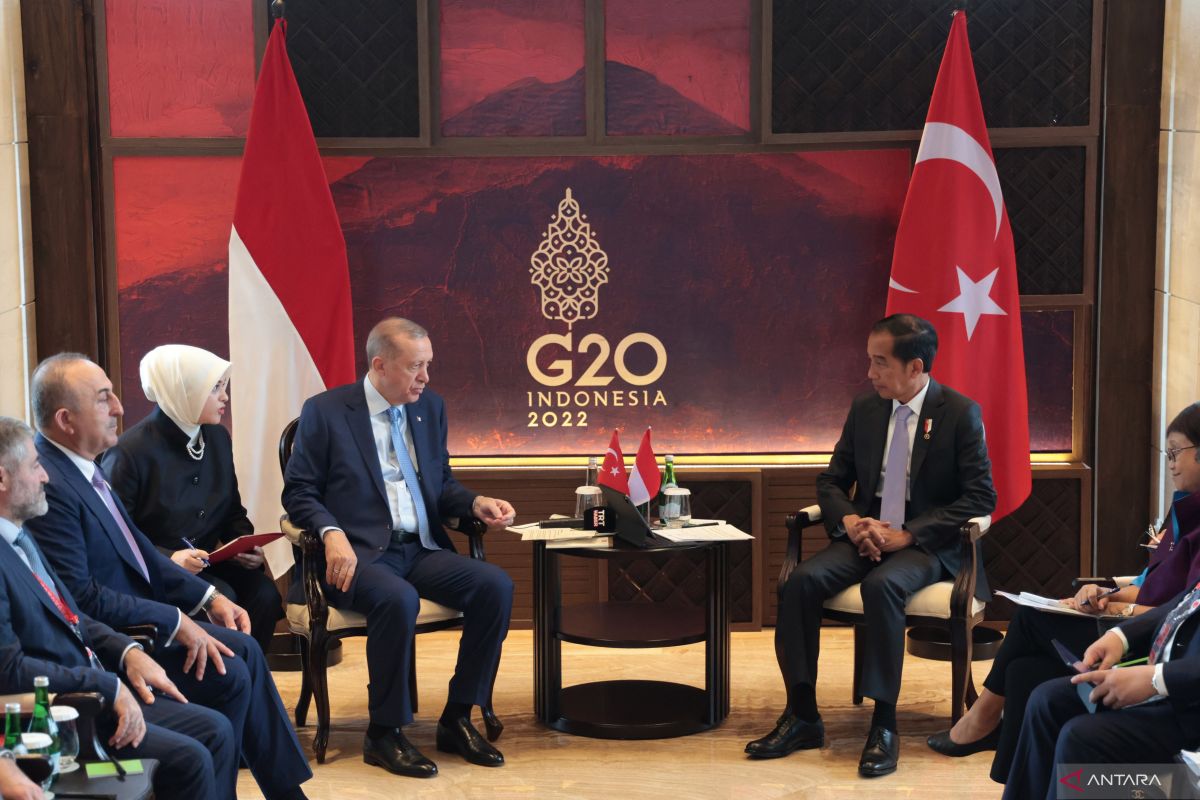Pertemuan bilateral Indonesia dengan Turki - ANTARA News