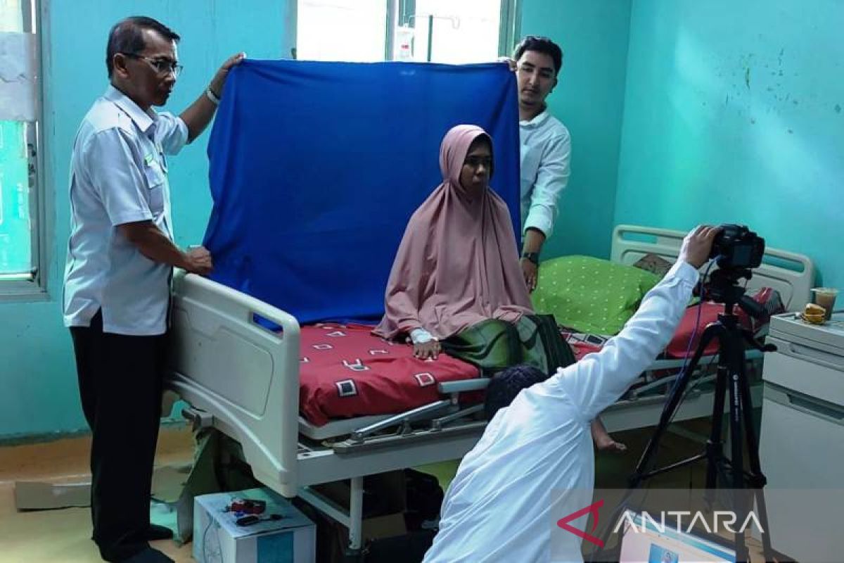 Disdukcapil layani pembuatan e-KTP pasien disabilitas di RSUD Meulaboh ...