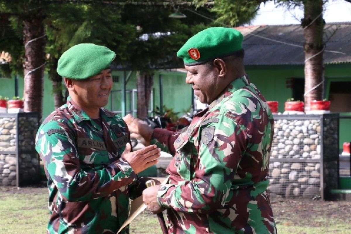 Dandim 1702/JWY pimpin korp raport masuk dan pindah satuan - ANTARA ...