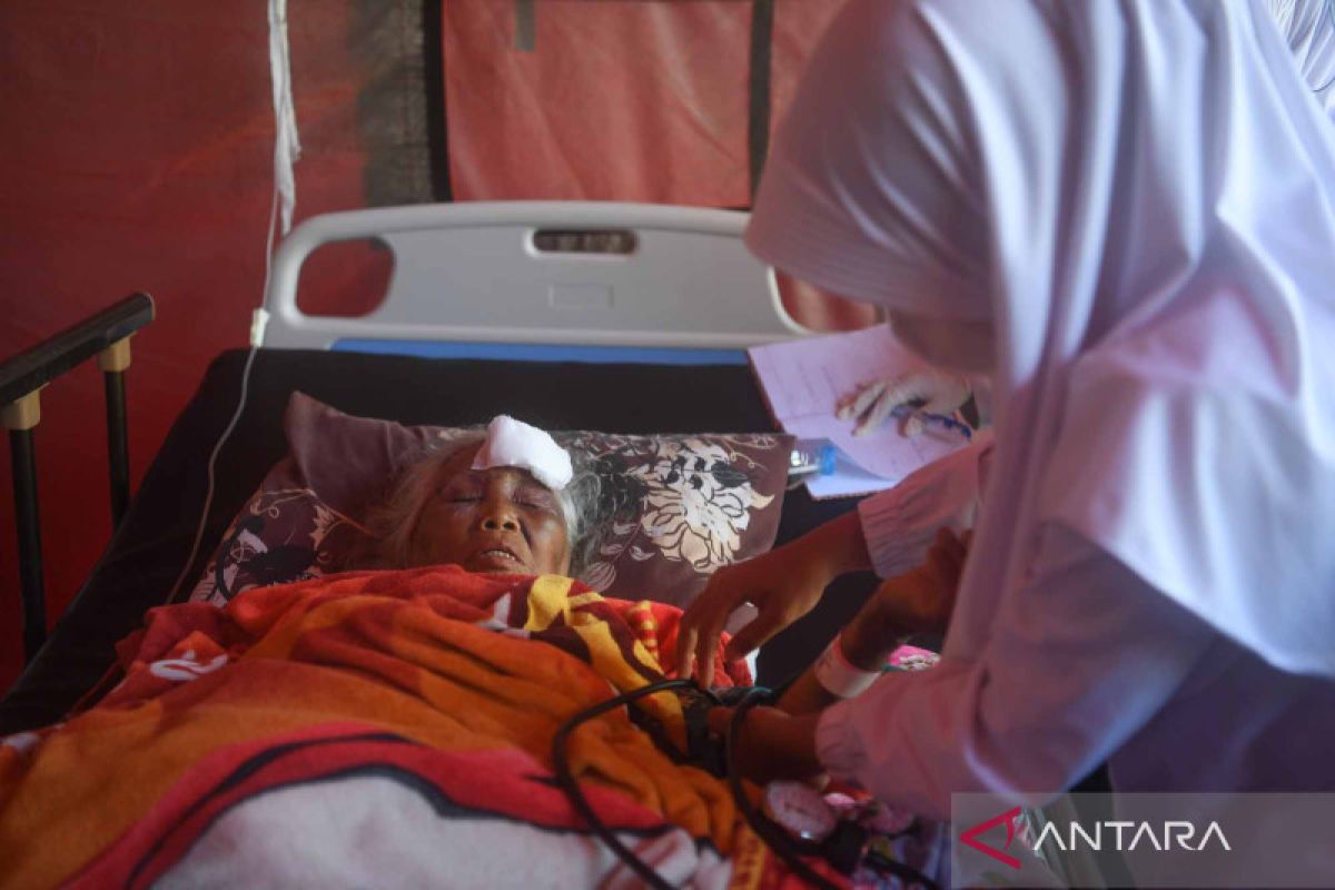 Pasien korban gempa yang dirawat di RSUD Sayang Cianjur mulai berkurang - ANTARA News