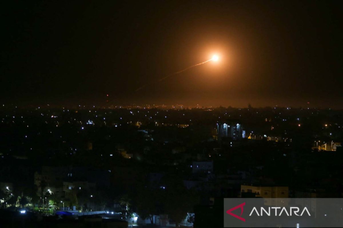 Serangan udara Israel menghantam Jalur Gaza - ANTARA News
