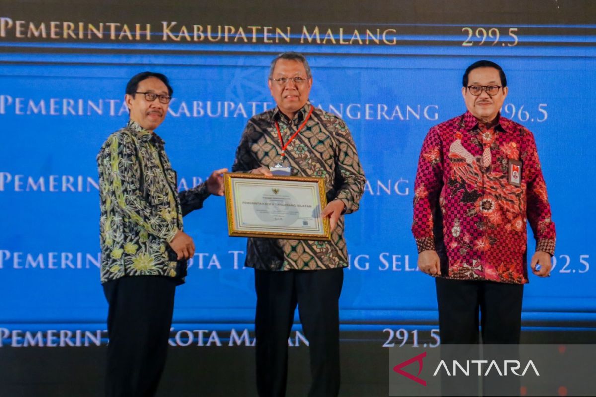 Pemkot Tangsel raih anugerah meritokrasi kategori baik - ANTARA News Banten