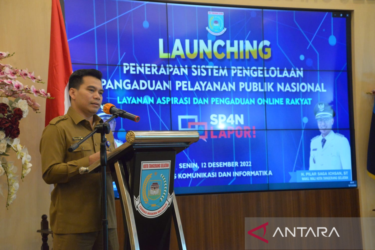 Pemkot Tangsel sosialisasikan layanan pengaduan SP4N-LAPOR - ANTARA News Banten