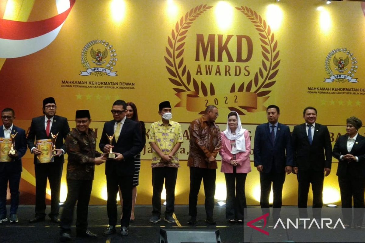 Penghargaan MKD Awards 2022 sebagai penilaian etis para anggota DPR - ANTARA News
