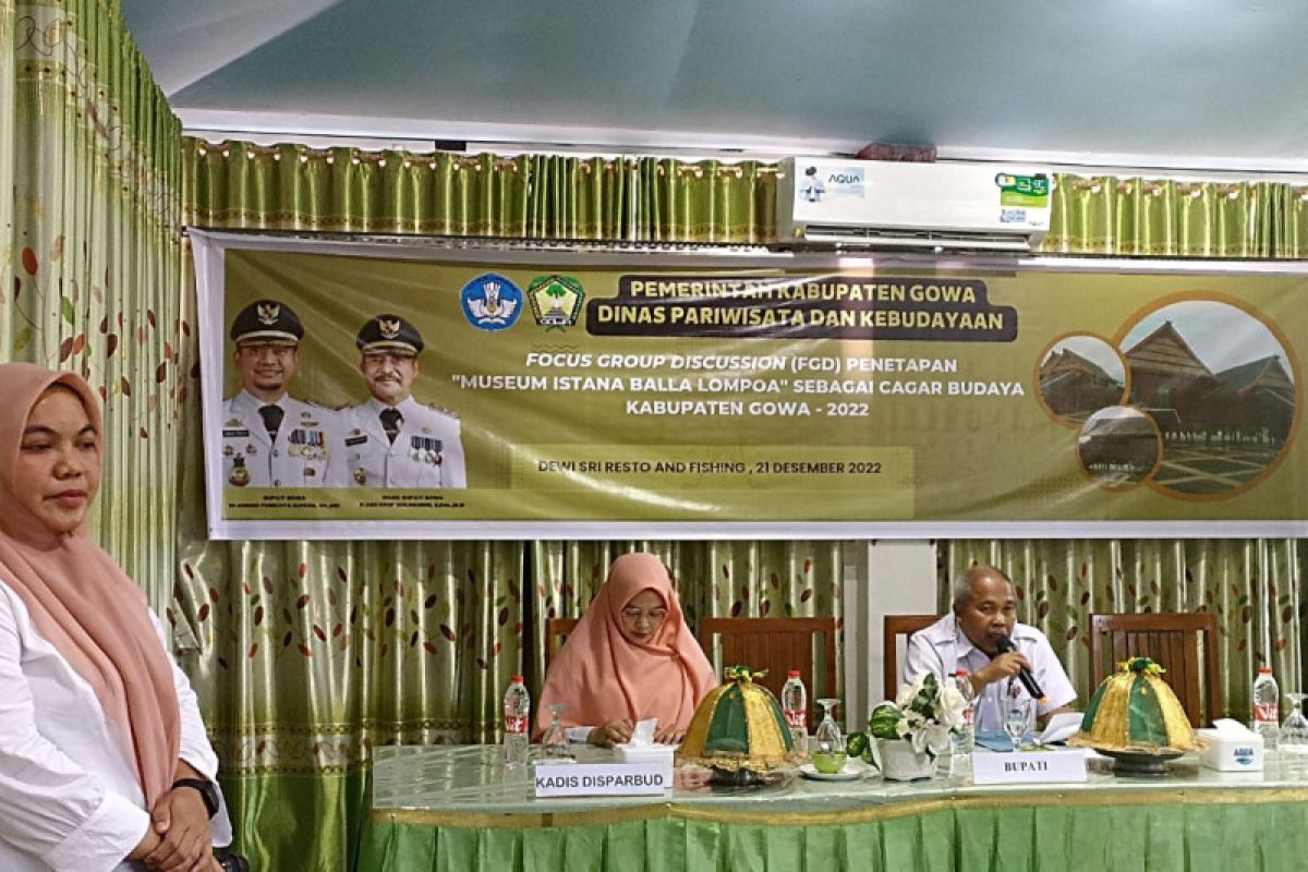 Disbudpar Gowa persiapkan Museum Balla Lompoa jadi Cagar Budaya - ANTARA News