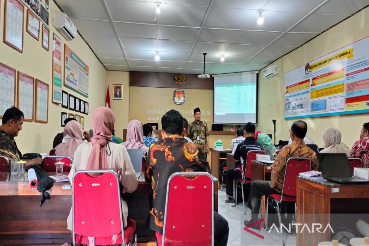 Kpu Kulon Progo Memetakan Tps Pemilu 2024 Antara News Yogyakarta