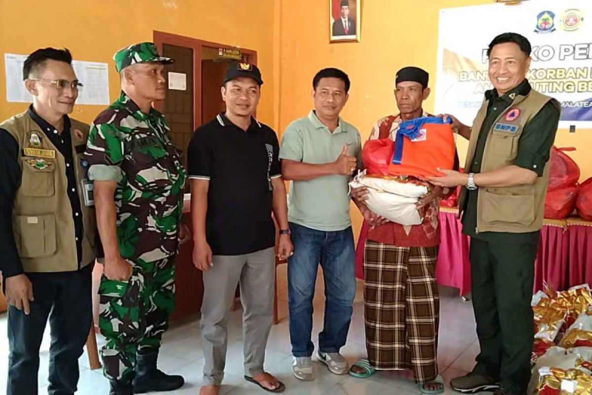 BNPB salurkan bantuan untuk korban puting beliung di Jeneponto - ANTARA News