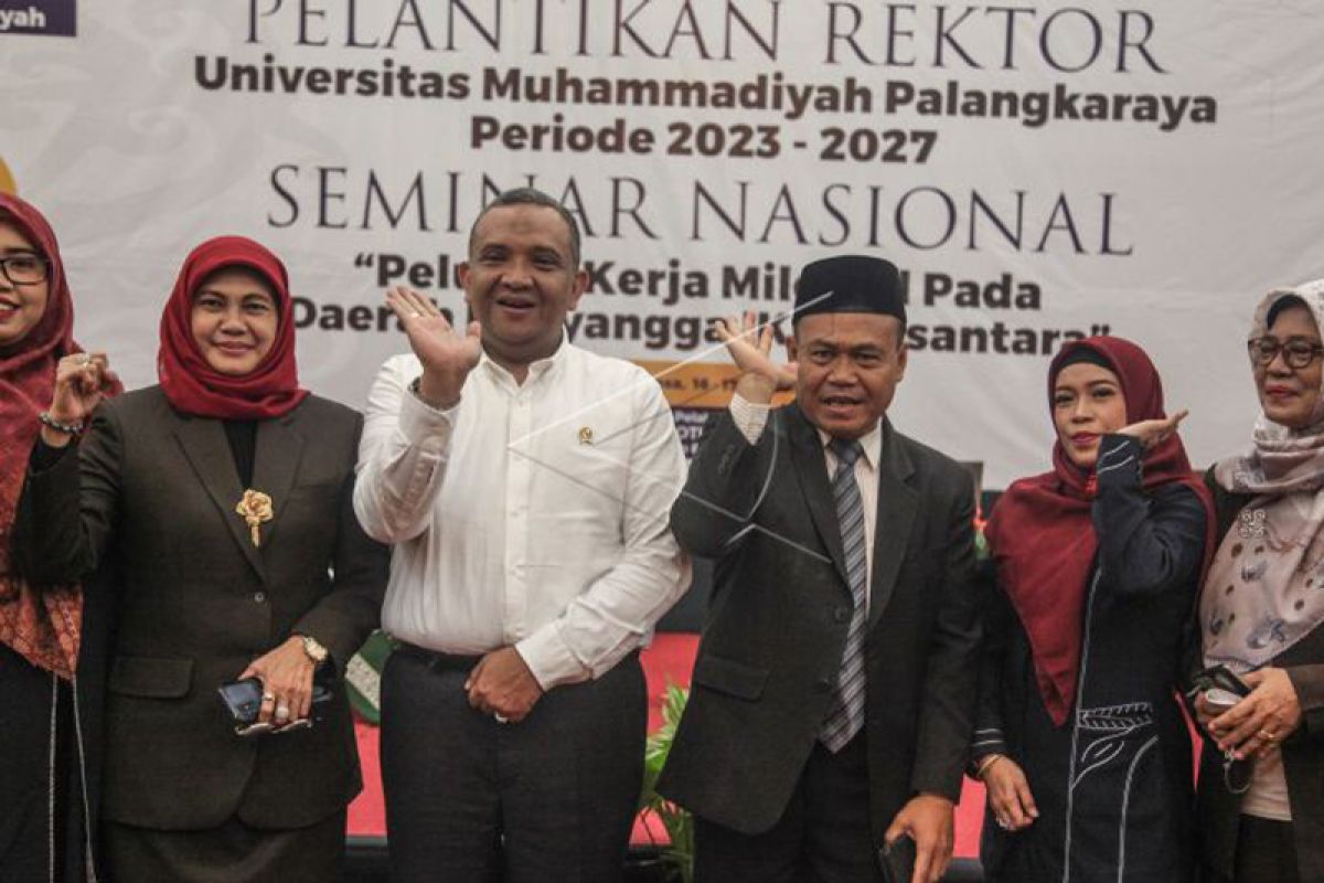 Pelantikan Rektor Universitas Muhammadiyah Palangka Raya - ANTARA News Kalimantan Tengah ...