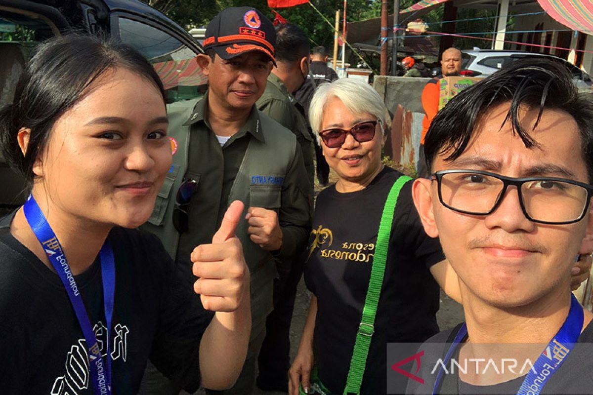 BNPB-Kodam XIII-HBL Foundation berikan bantuan korban banjir Manado ...