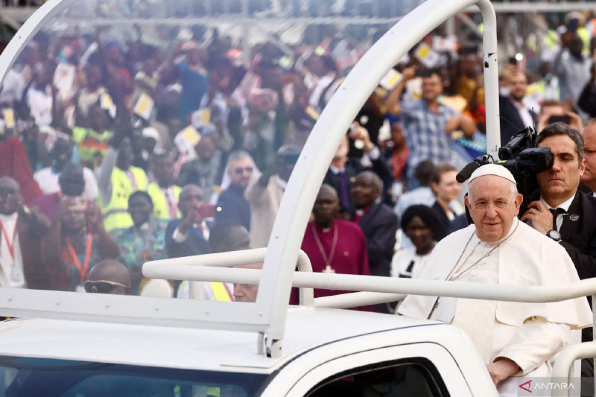Paus Fransiskus di Sudan - ANTARA News