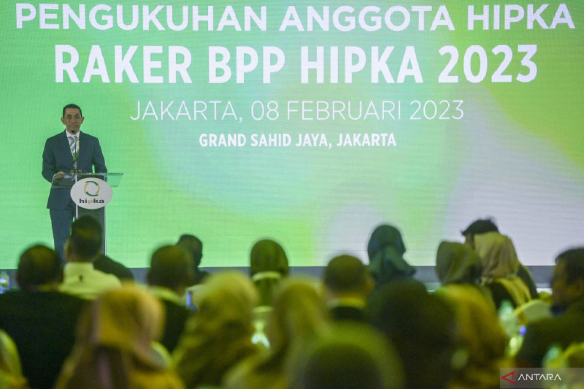 Rakernas dan pengukuhan anggota HIPKA 2023 - ANTARA News