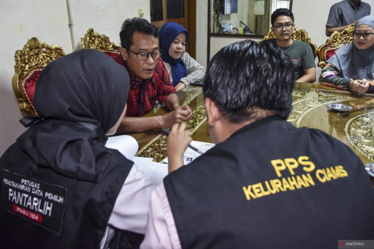 Pencocokan data pemilih Pemilu 2024 - ANTARA News