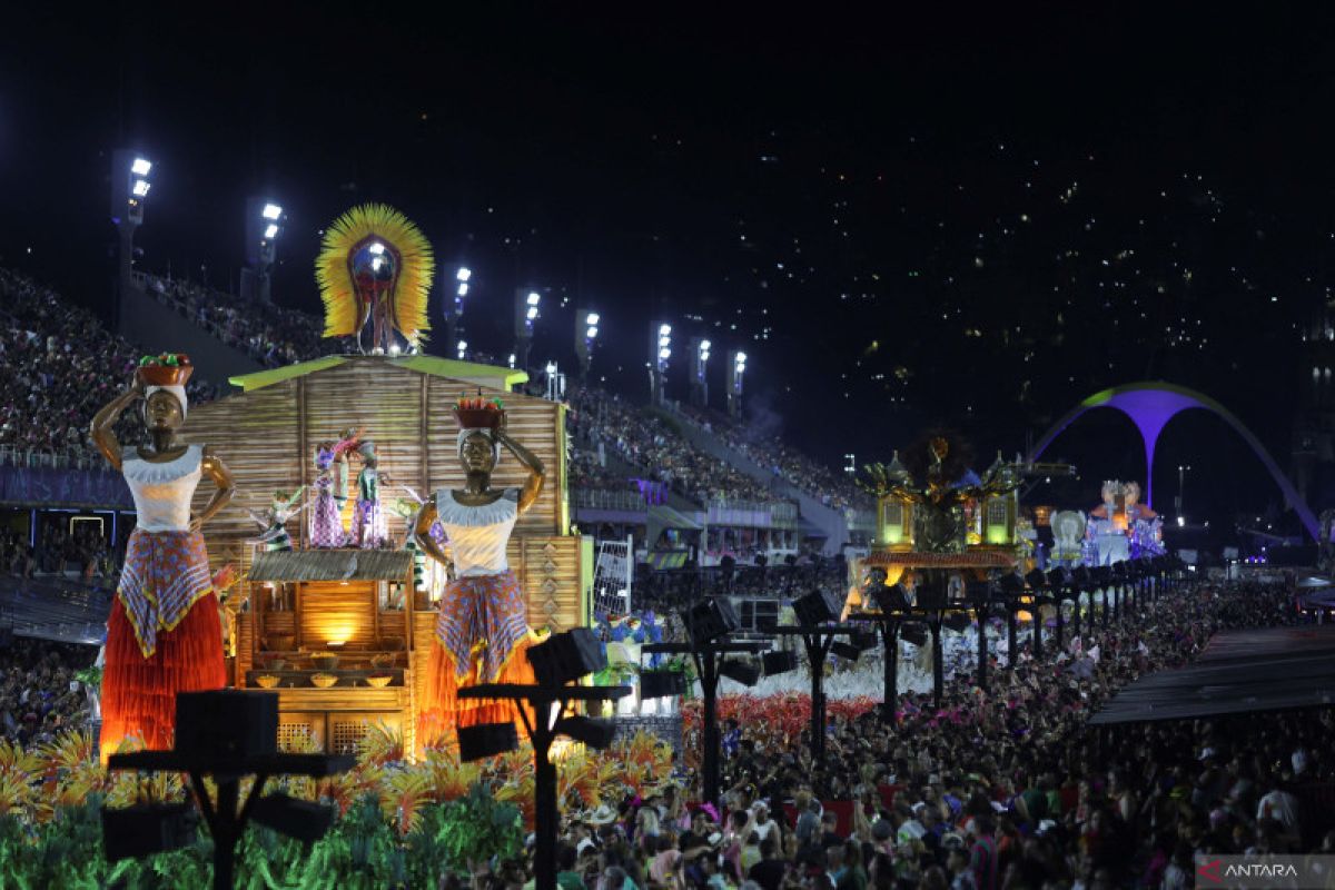 Karnaval samba di Sambadrome, Rio de Janeiro, - ANTARA News