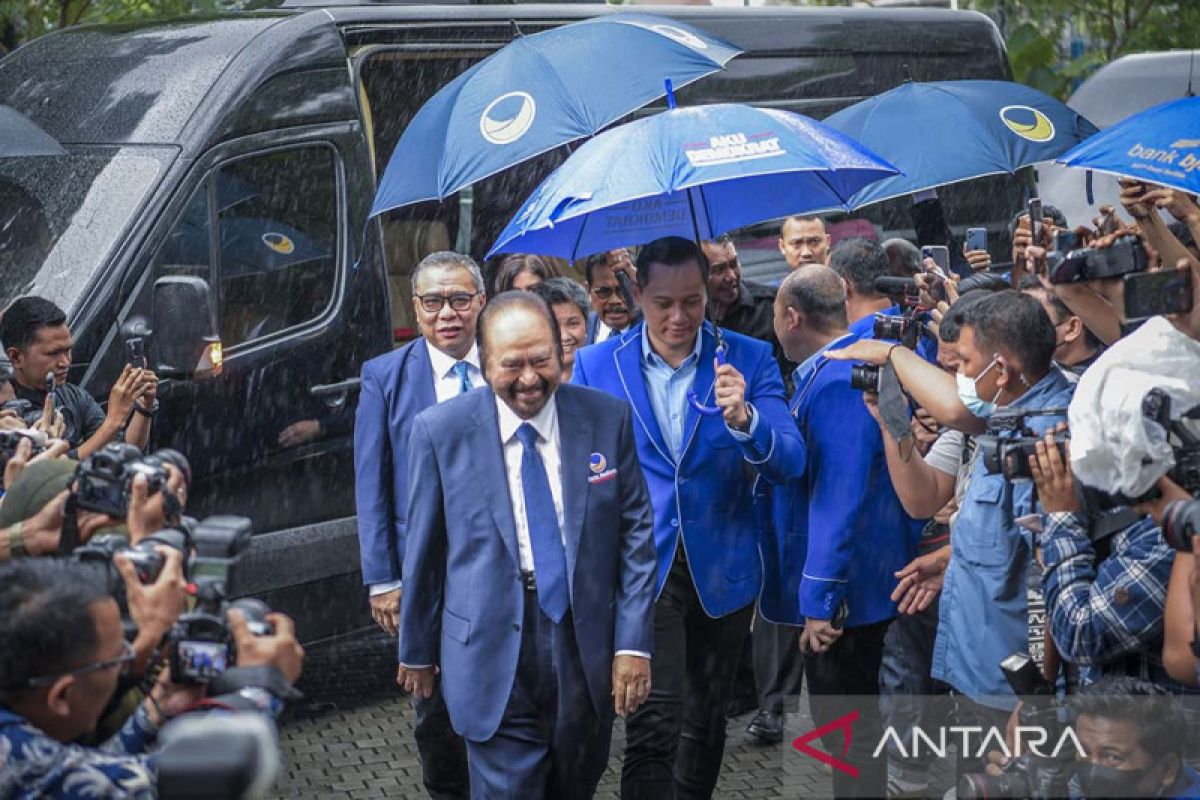 NasDem bertemu Demokrat bahas koalisi perubahan - ANTARA News