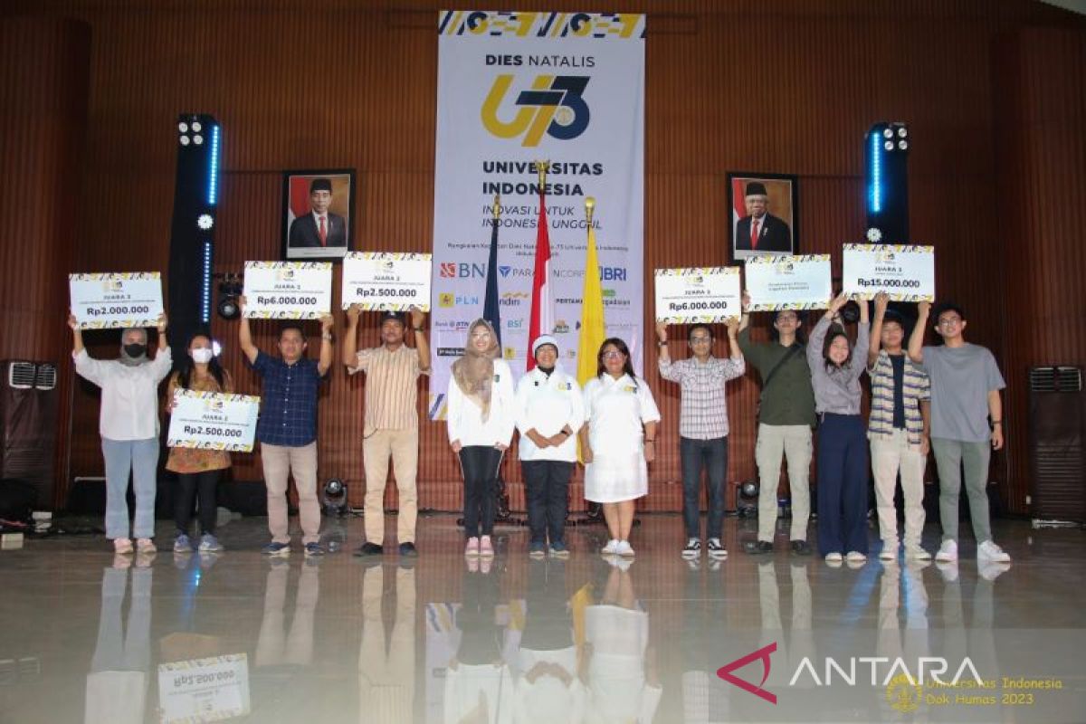 Feru Lantara Juara 1 Lomba Penulisan Berita UI - ANTARA News Megapolitan