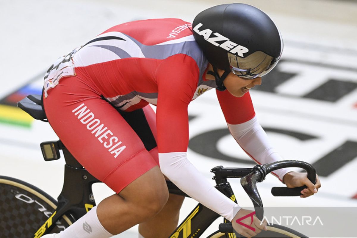 Balap sepeda ronde 1 Keirin Putri Tissot UCI Track Nation Cup 2023 - ANTARA News