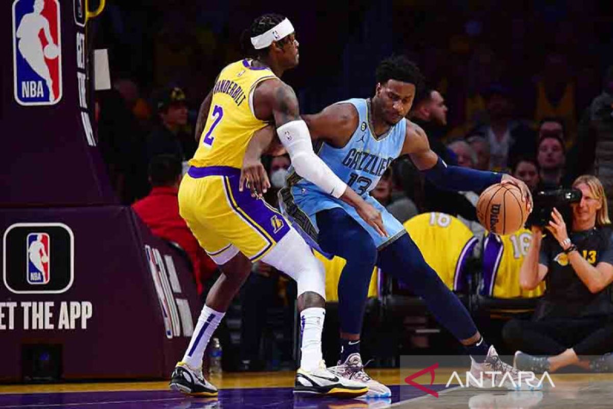 NBA : LA Lakers vs Memphis Grizzlies - ANTARA News
