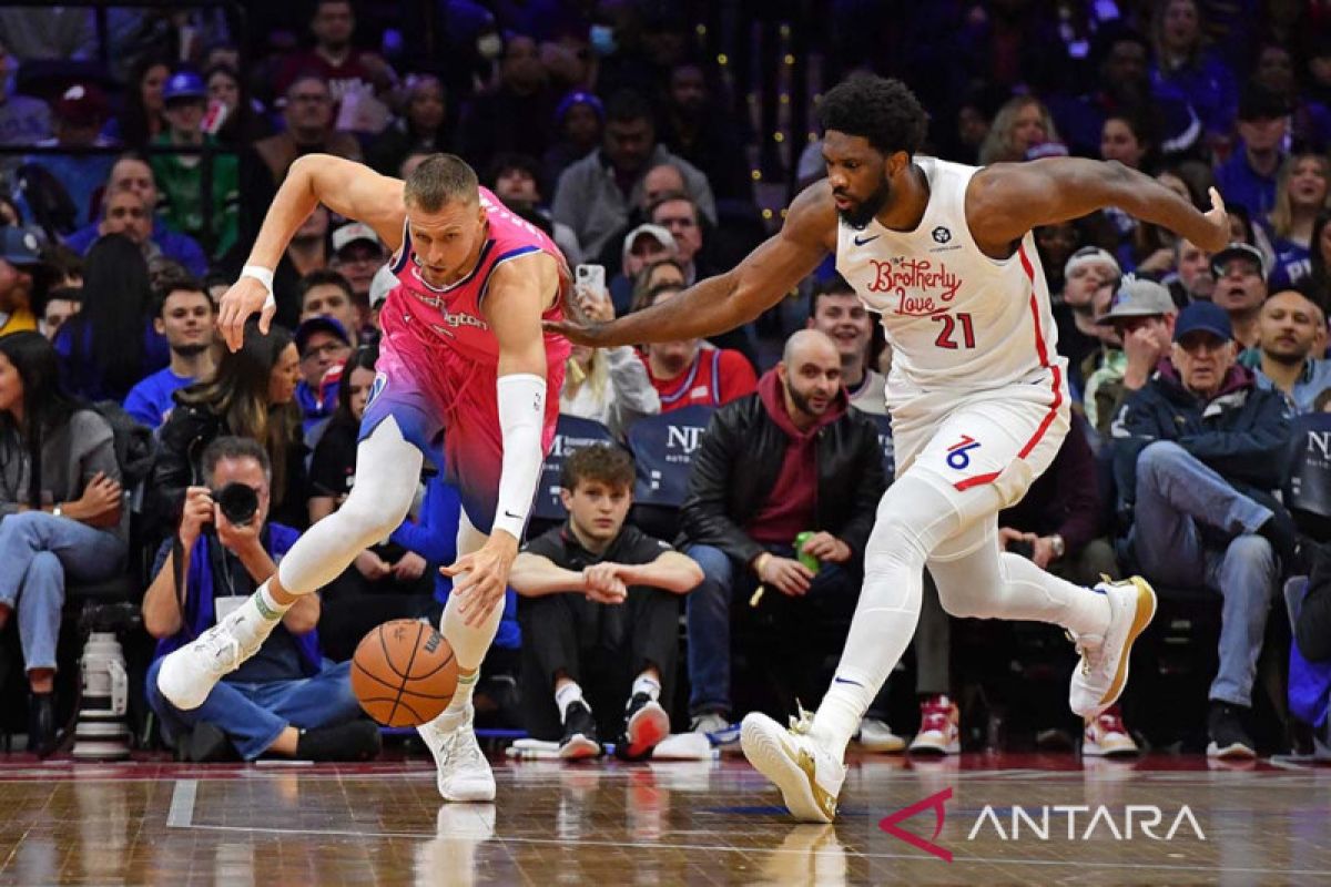 NBA : Philadelphia 76ers libas Washington Wizards 112-93 - ANTARA News